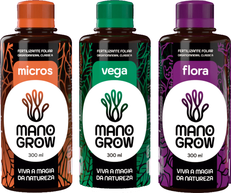 Mano Grow - Fertilizante para Cultivo de Ervas Aromáticas